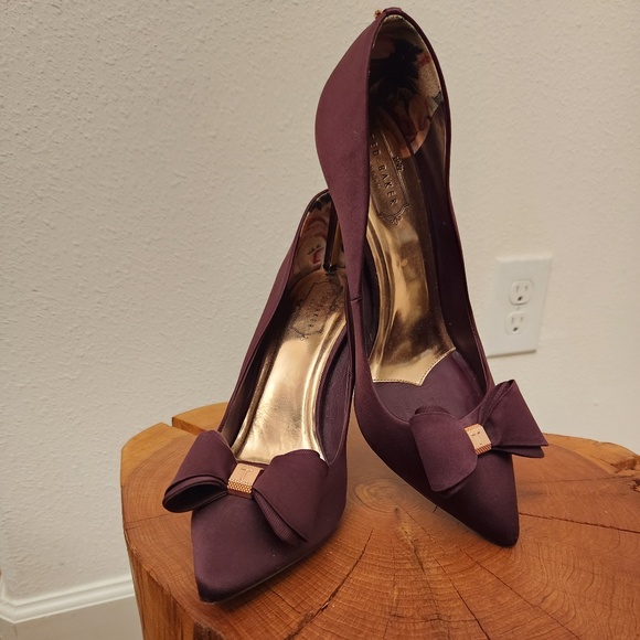 Ted Baker | Shoes | Ted Baker Plum Pumps | Poshmark